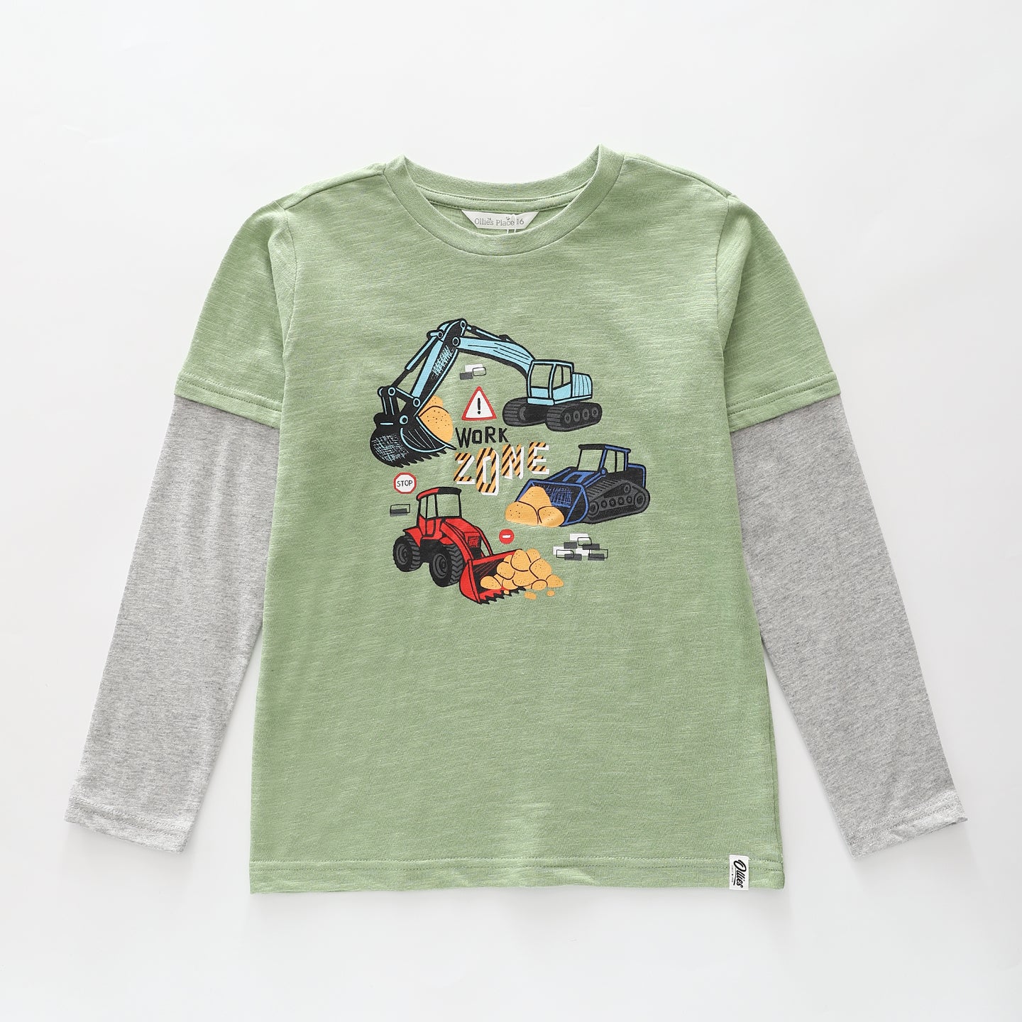 Digger Work Zone LS Tee - Ollies Place